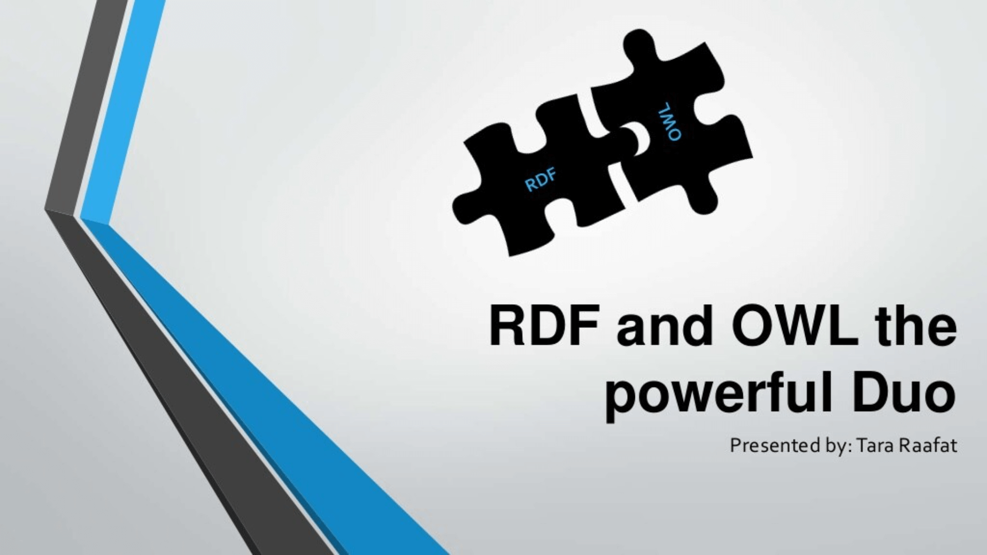 Connected Data » RDF and OWL : the powerful duo